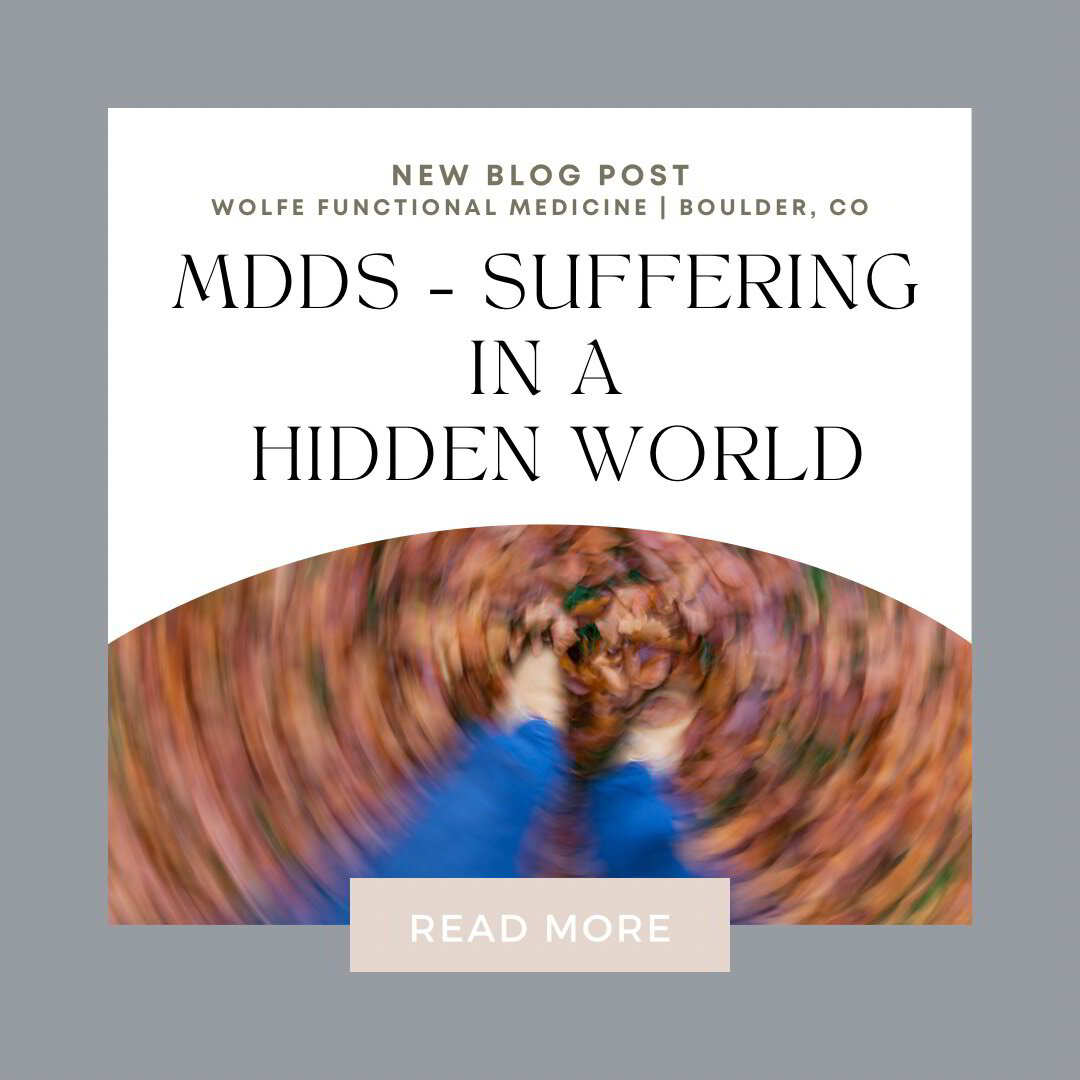MDDS - SUFFERING IN A HIDDEN WORLD