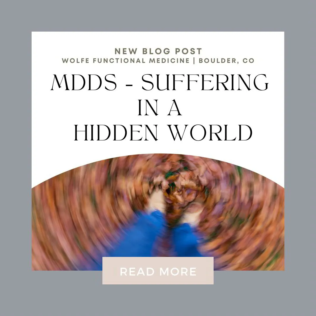 MDDS - SUFFERING IN A HIDDEN WORLD