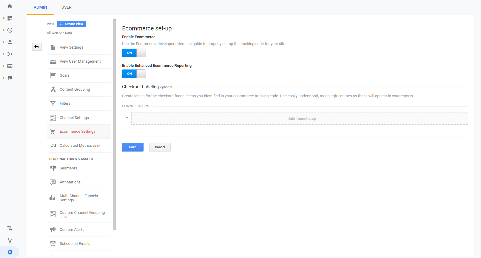 Learning Center - Google Analytics Enhanced Ecommerce