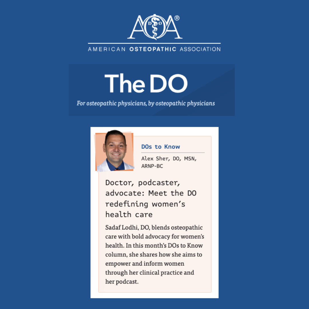 Dr. Sadaf Was Interviewed by DO's to Know