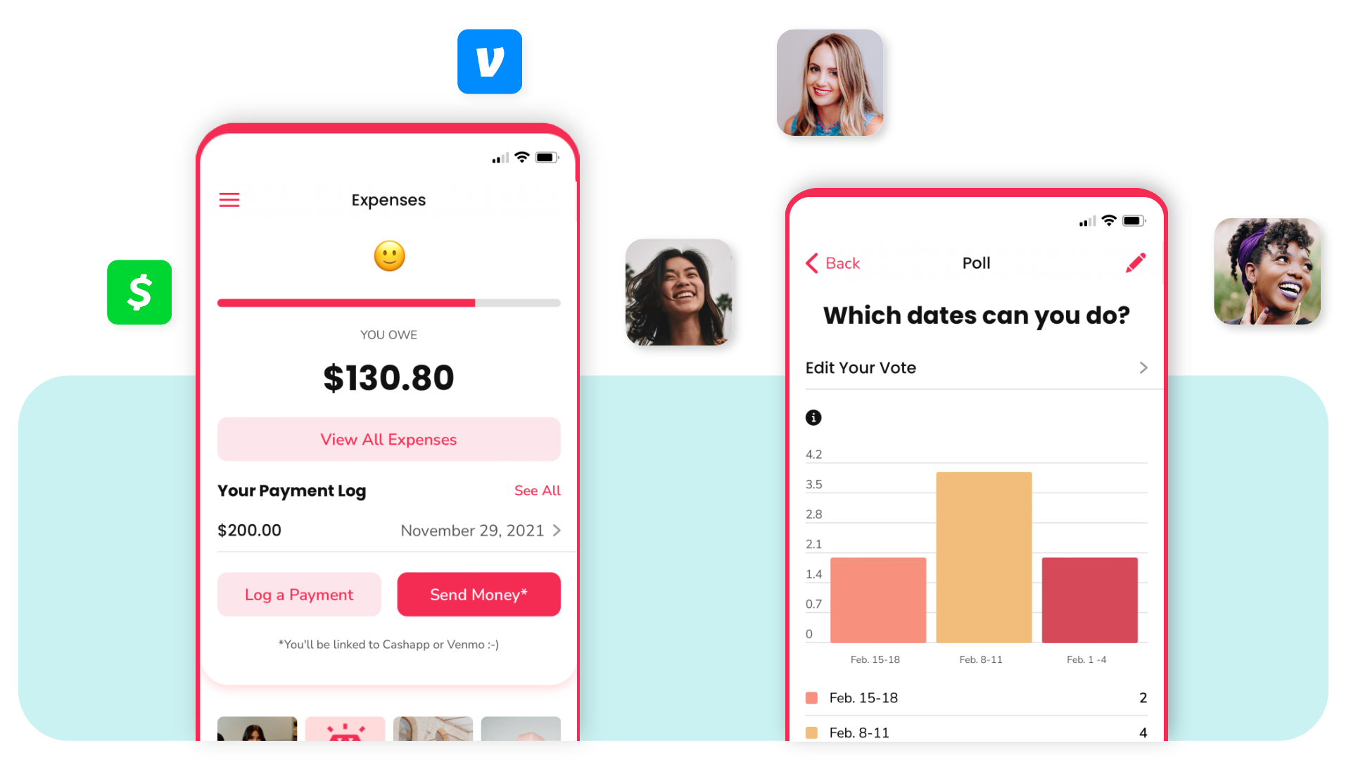 Bachelorette Party Planning App | Bride Squad App