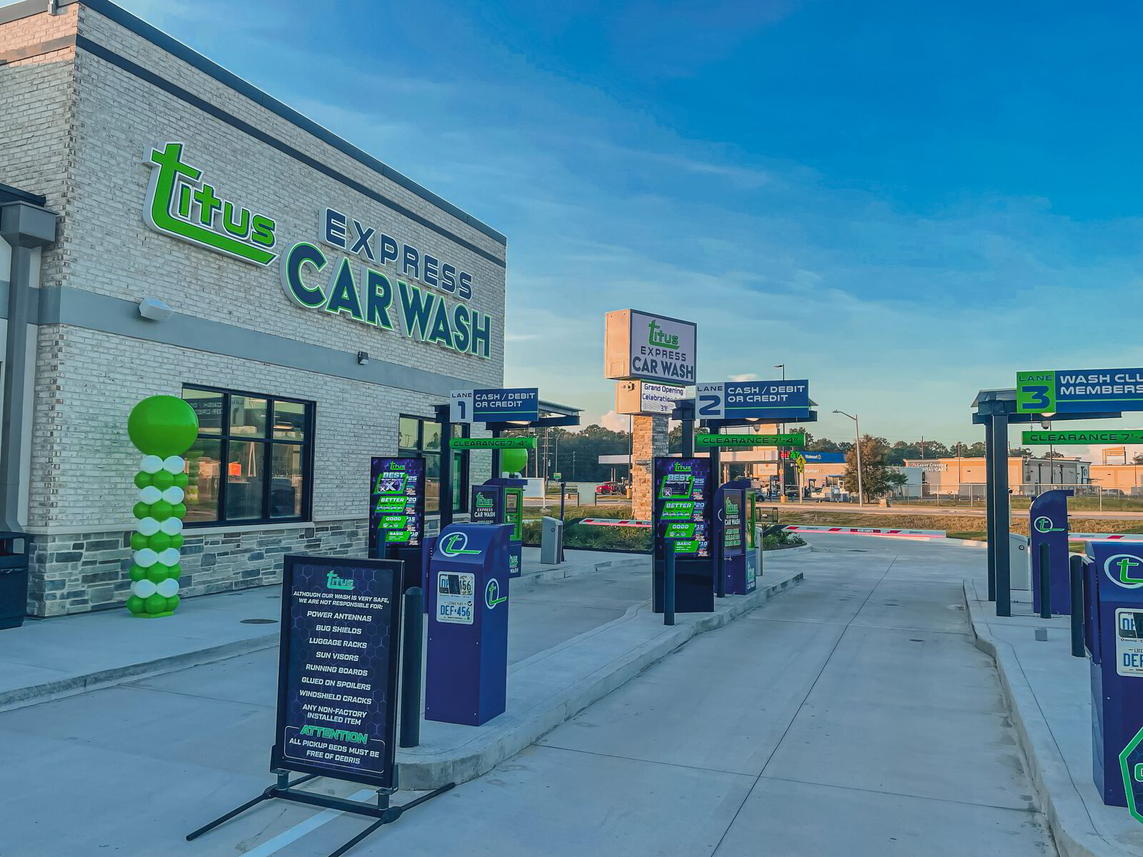 Titus Express Car Wash - Wharton, TX Location