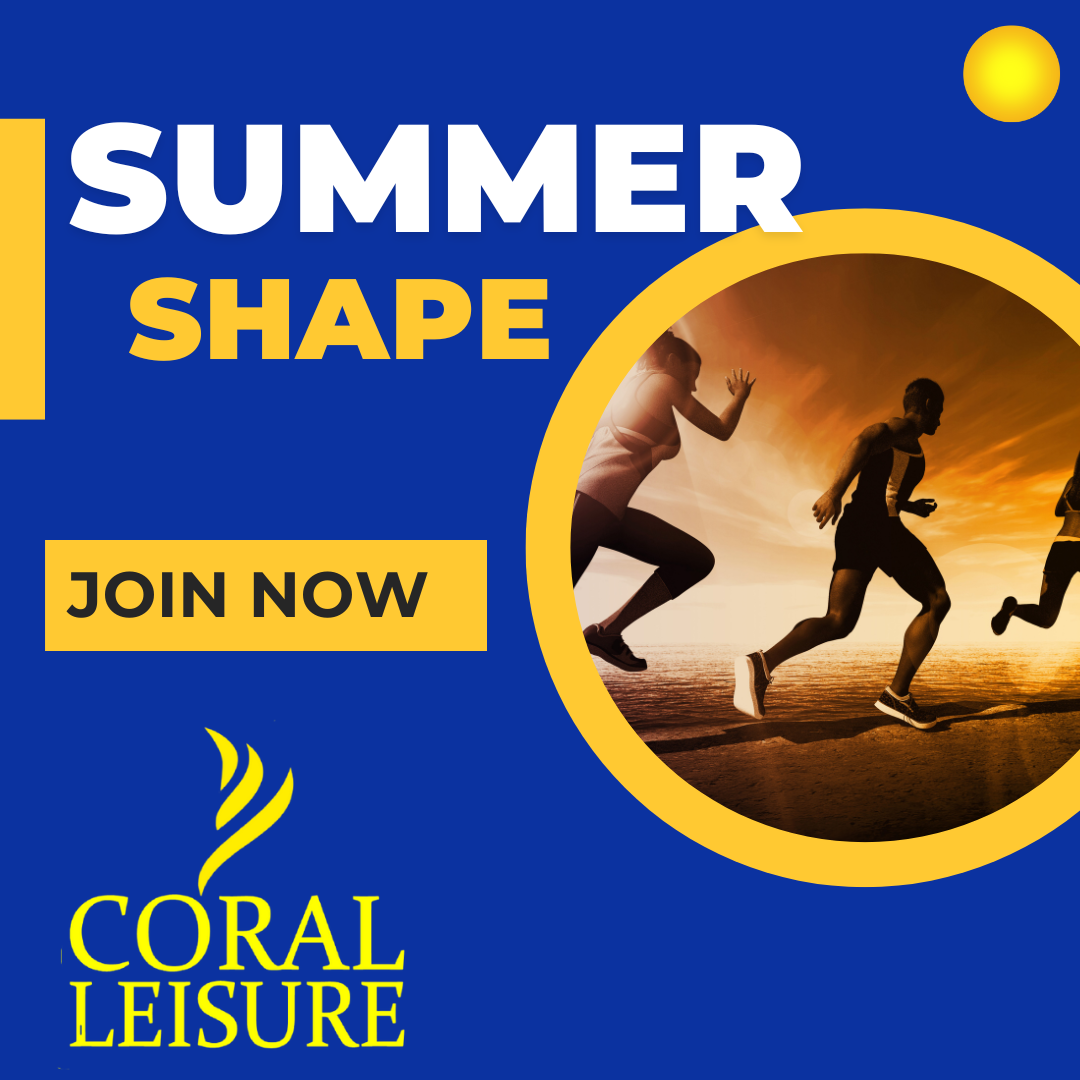 Coral Leisure Ballinasloe Summer Shape Sessions 2024