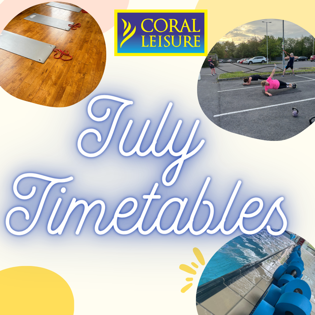 Coral Leisure Ballinasloe July Timetables 2024