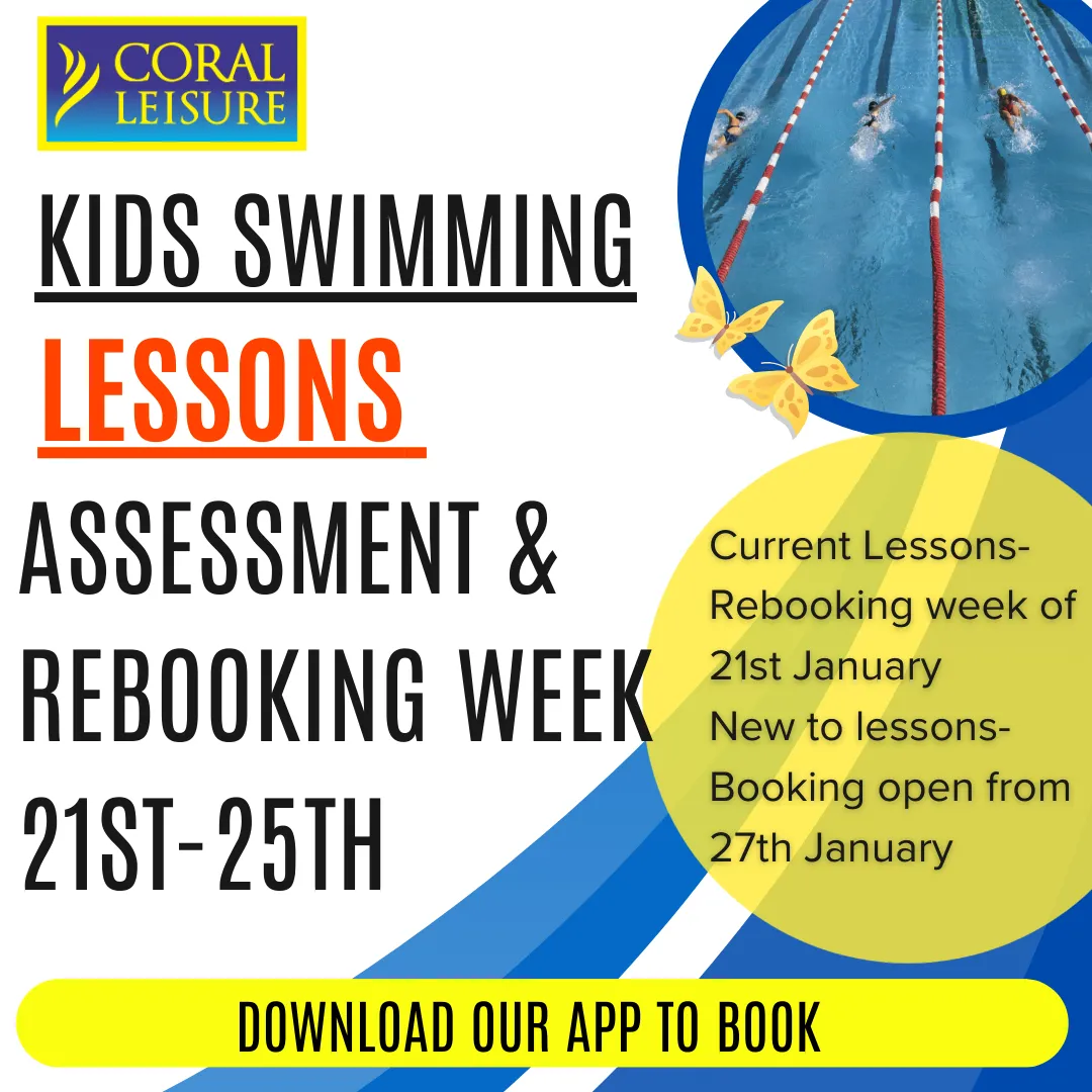 Coral Leisure Ballinasloe Spring Swim Lesson Term 2025