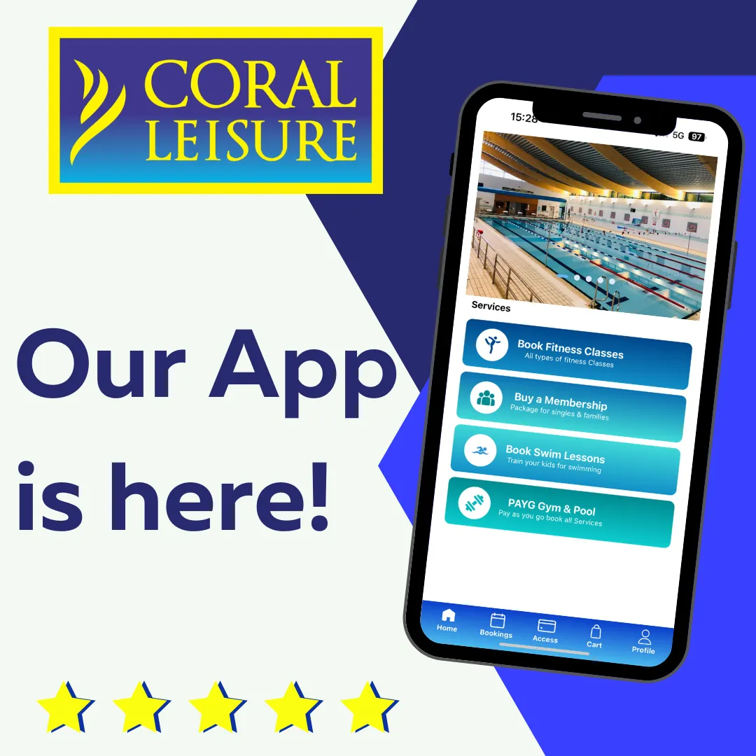 Coral Leisure Ballinasloe App Announcement