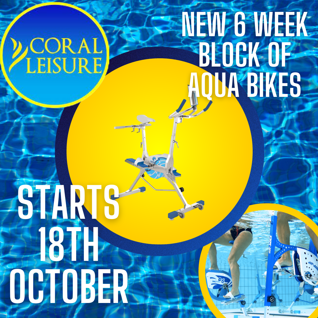 Coral Leisure Ballinasloe New Block of Aqua Bikes