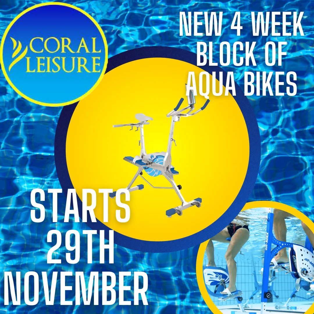 Coral Leisure Ballinasloe New Block of Aqua Bikes
