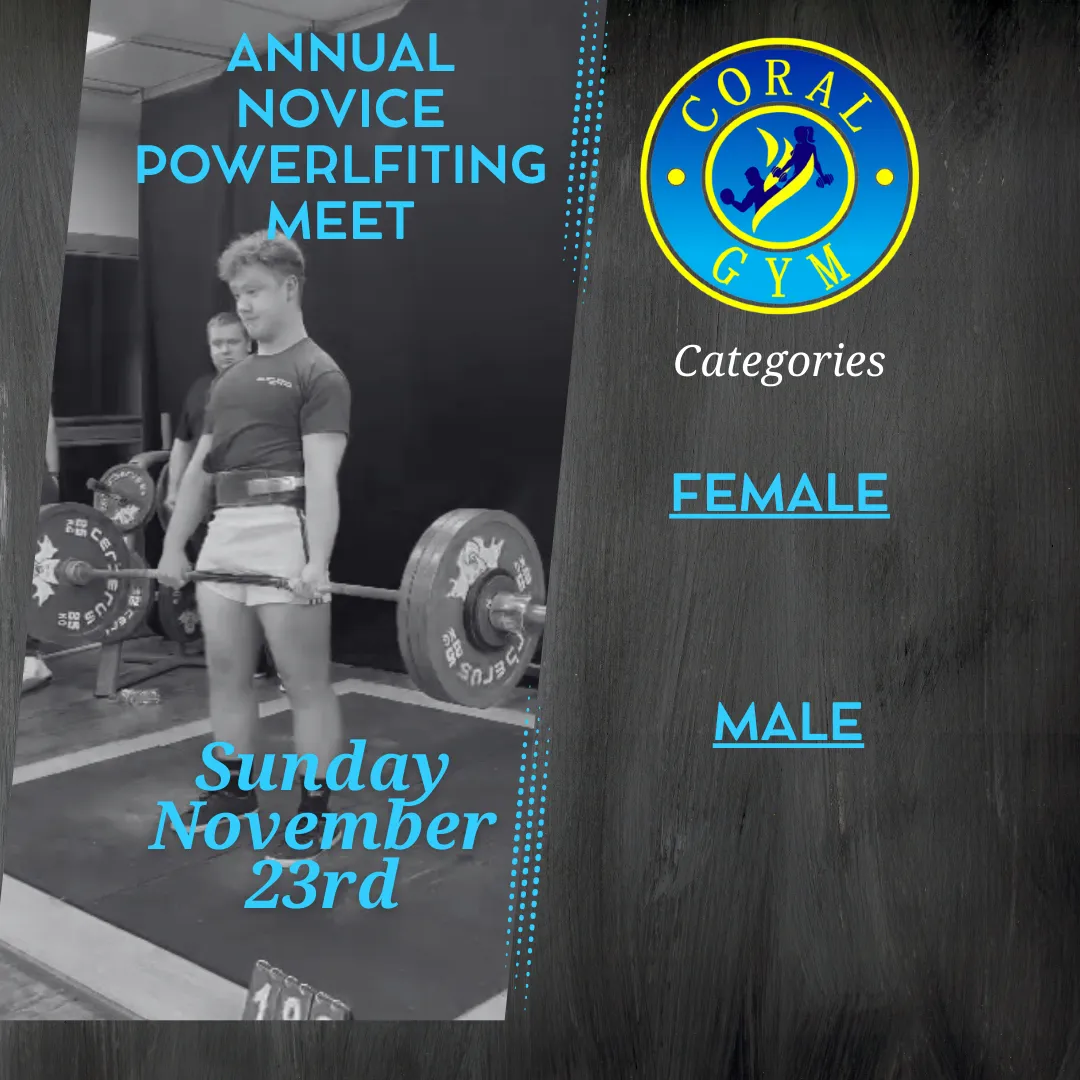 Annual Novice Powerlifting Meet
