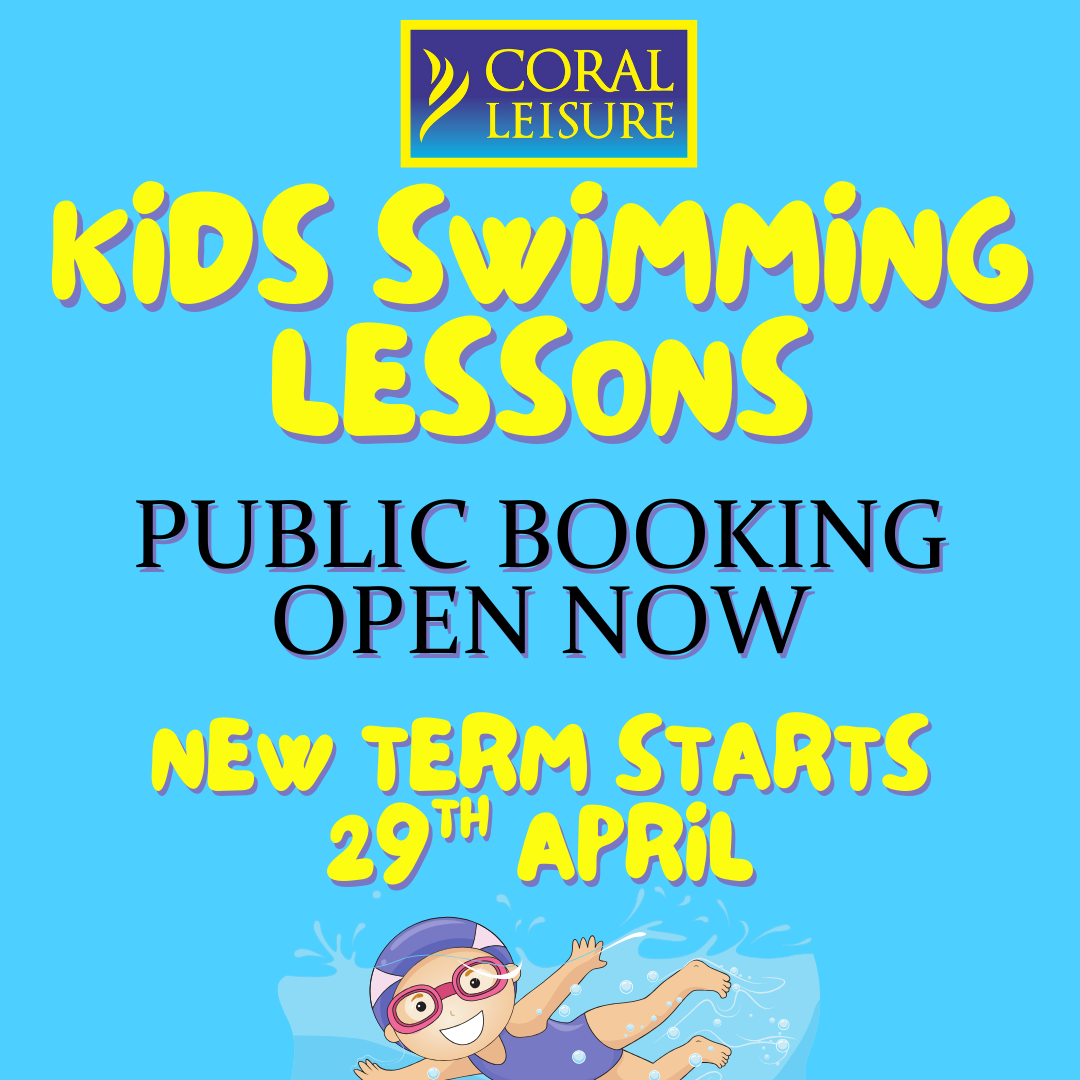 Coral Leisure Ballinasloe Summer Term Swim Lessons 2025