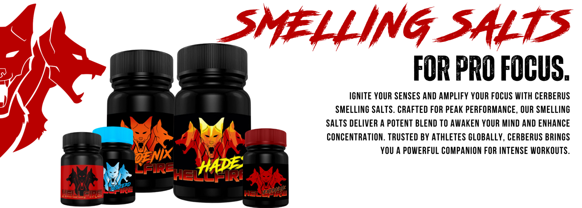 Cerberus Strength Smelling Salts Ammonia Inhalants South Africa