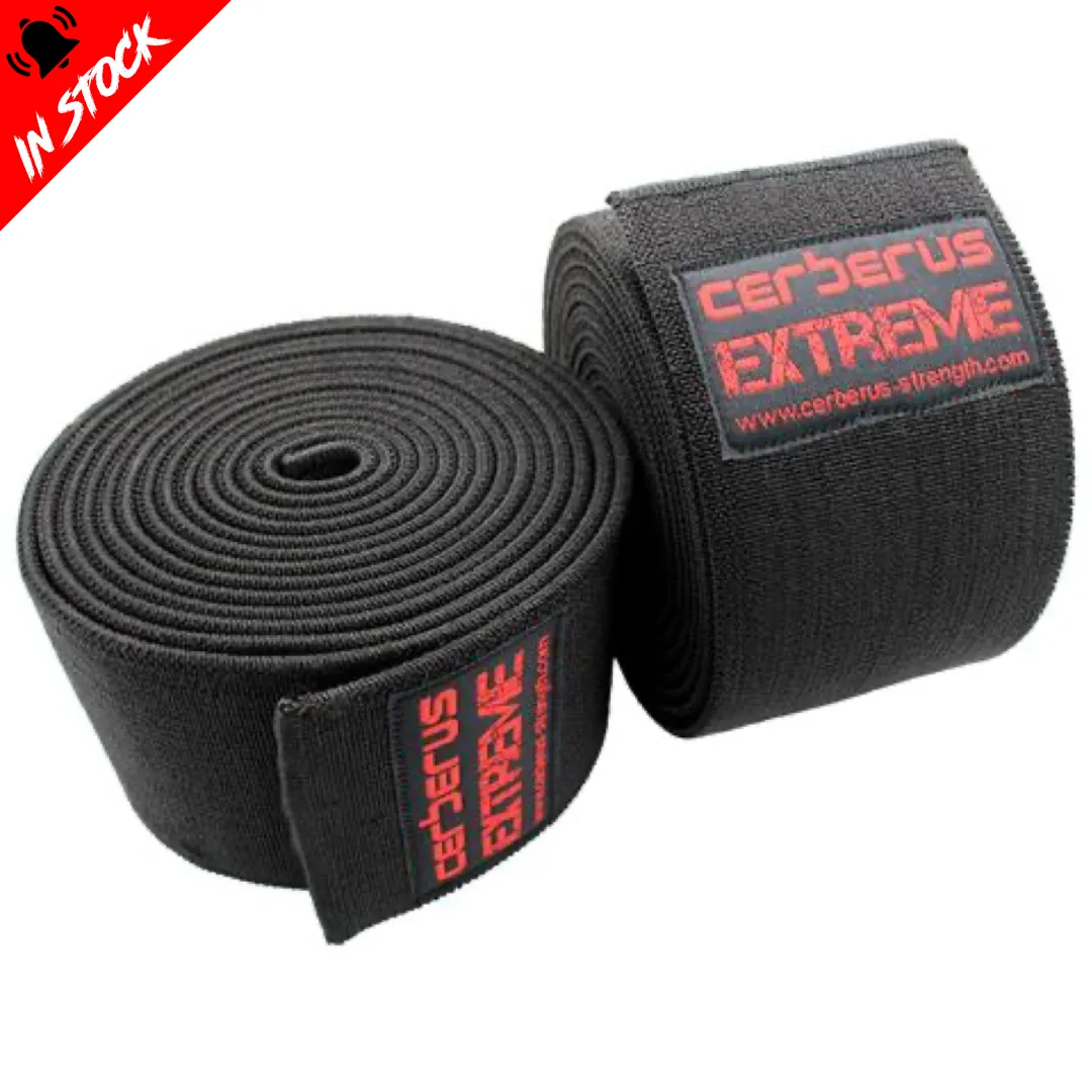 Cerberus Strength Powerlifting Strongman EXTREME Knee Wraps South Africa