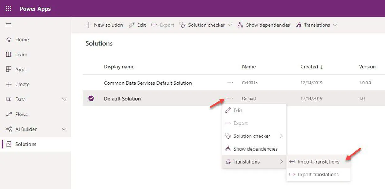 Export And Import Field Translation In Microsoft Dynamics 365