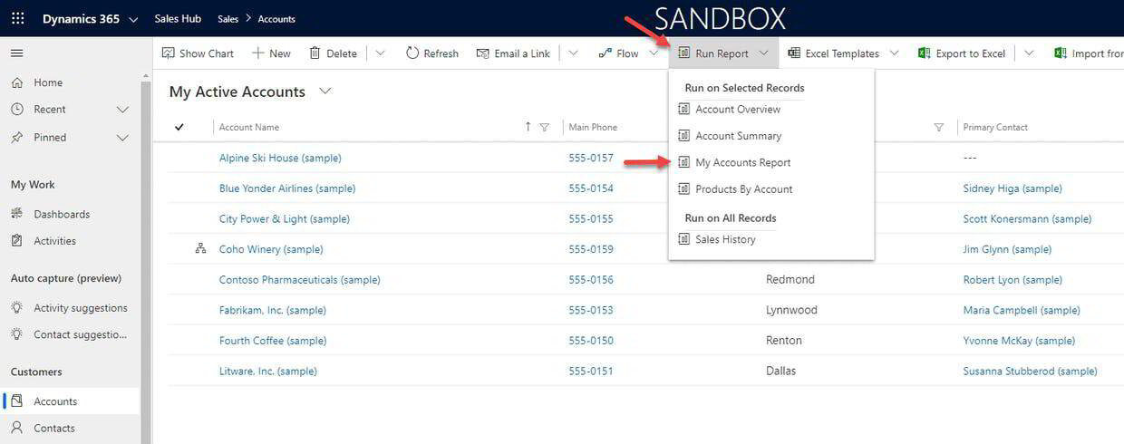 How To Create Reports In Microsoft Dynamics 365