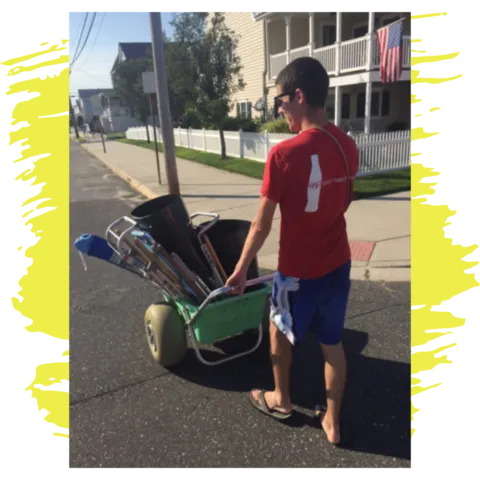 Beach Cart Rentals in Ocean City, NJ | Martin’s Cart-in’s
