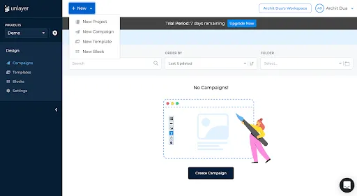 Unlayer: Drag and Drop Email builder detailed review with Pros & Cons