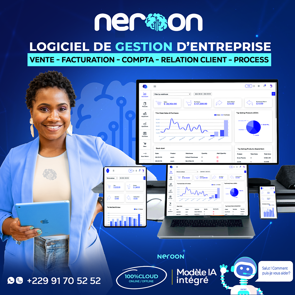 Neroon, Système intelligent de Gestion d'Entreprise.