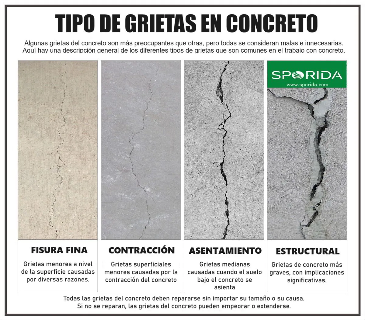 Guía Práctica: Reparación de Fisuras en Concreto por Expertos