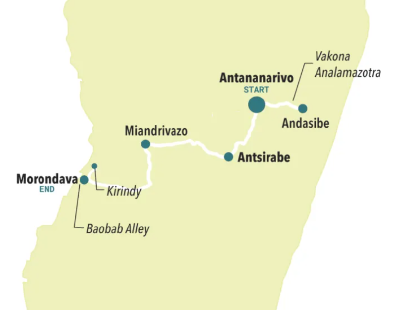 Madagascar Must See Tour | 8-Day Adventure to Baobab Alley, Andasibe ...