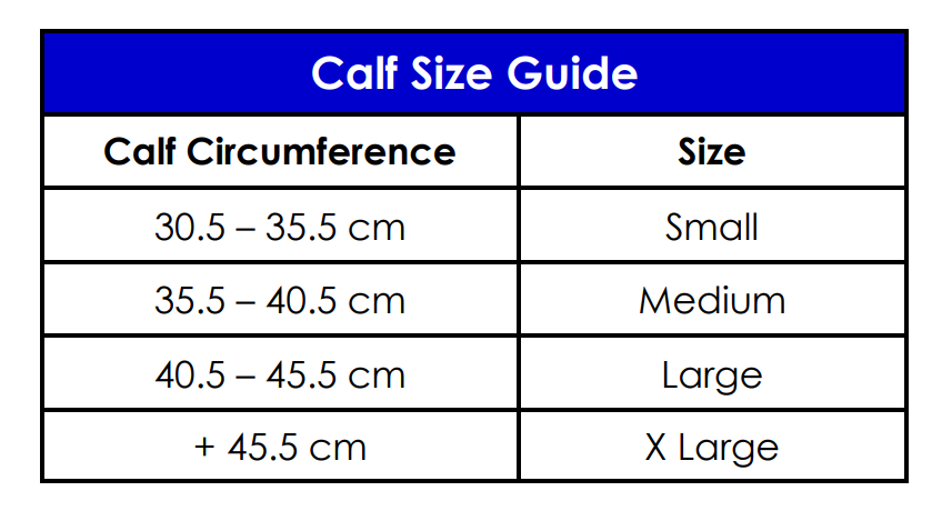Walrus New Zealand Size Guides