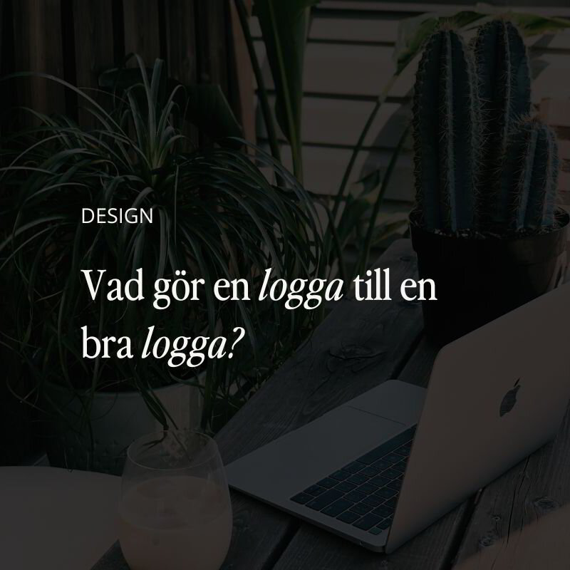 Vad gör en logga till en bra logga?