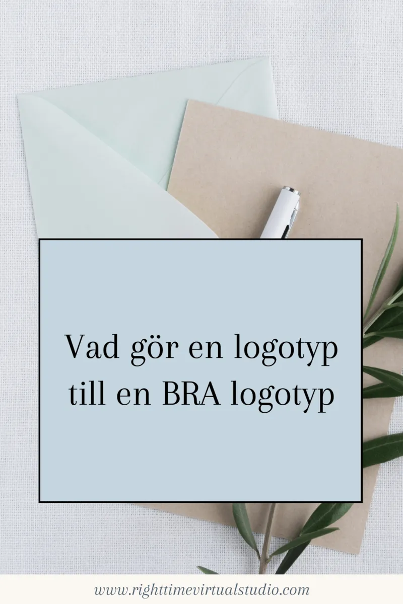 Vad gör en logga till en bra logga?