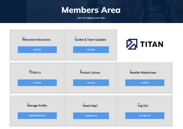 TITAN -Millions of digital products to resell