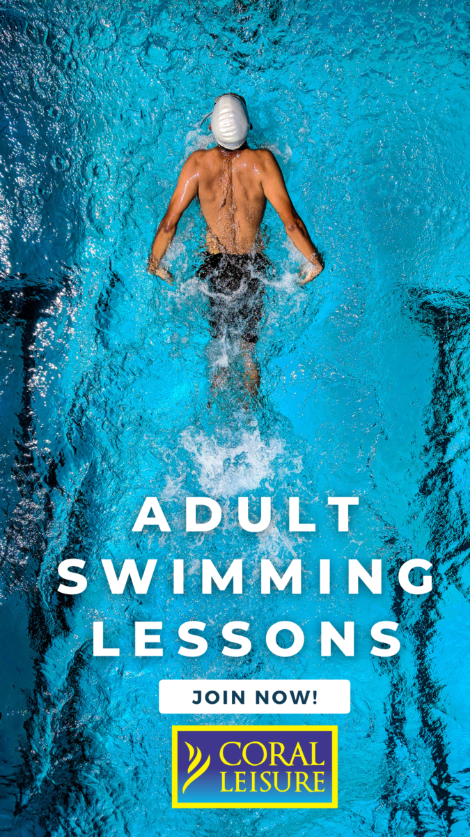 Adult swimming lessons - new term (starting 6th of March 2024)