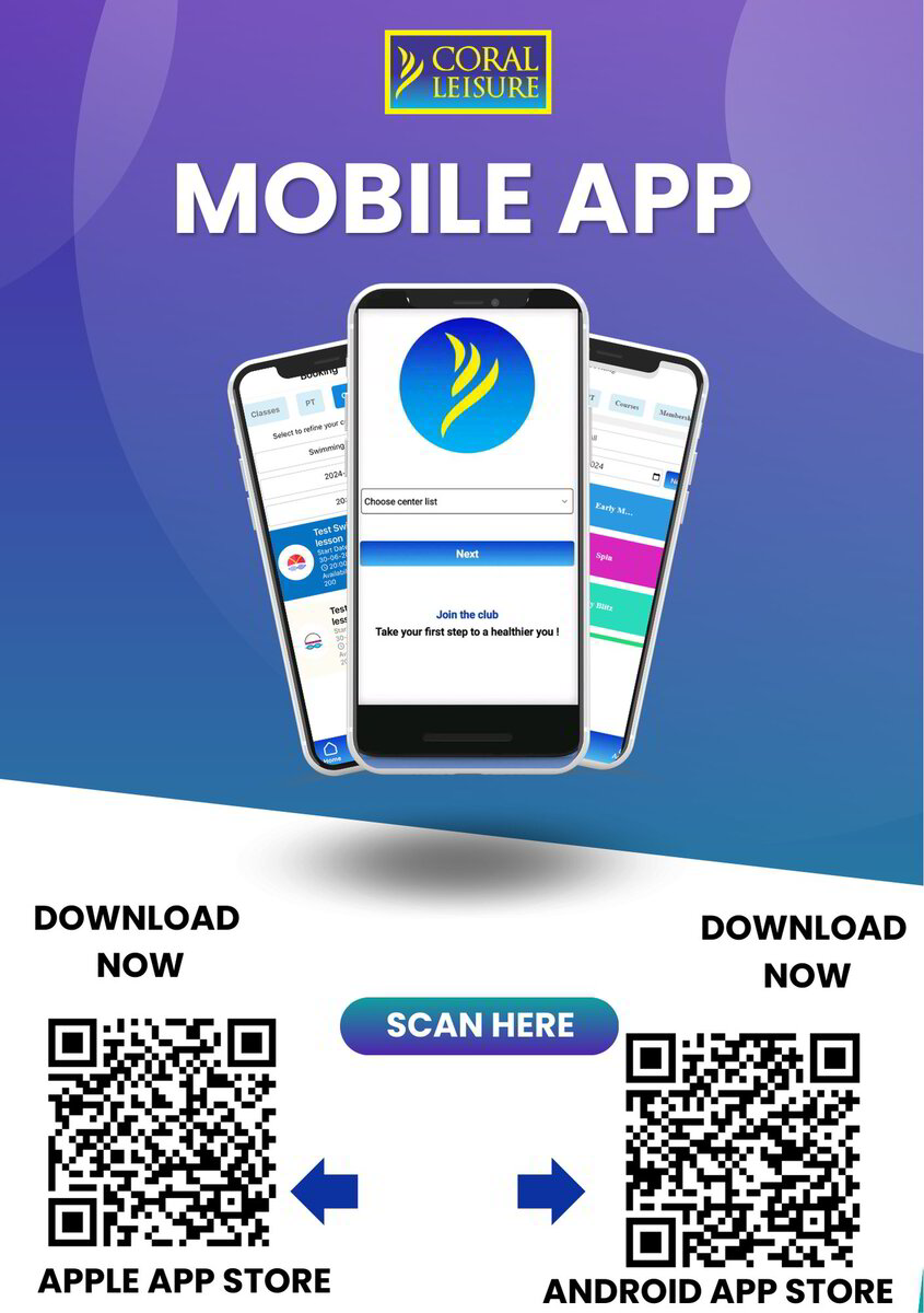 CORAL LEISURE CUSTOMER APP