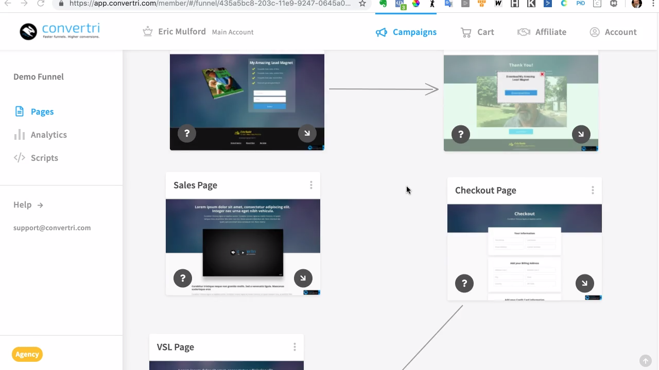 Creating A Simple Optin Funnel Using Convertri In Less Than 10 Minutes