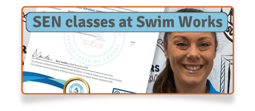 SEN classes at Swim Works