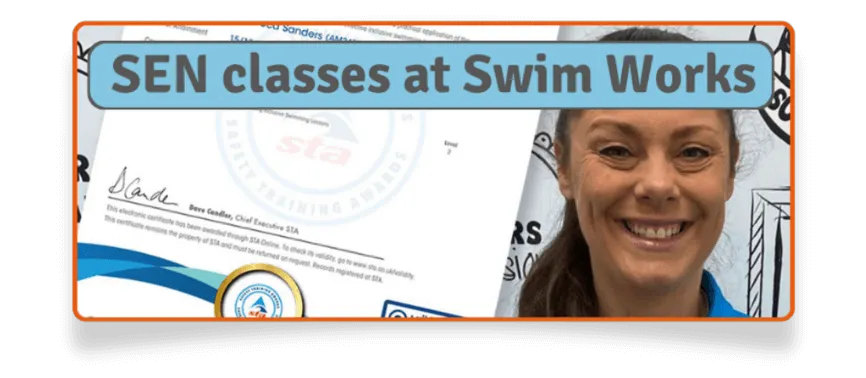 SEN classes at Swim Works