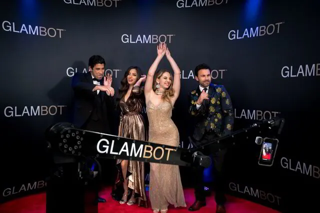 Glambot Photo Booth Rental in Boston MA | Glow Booth USA