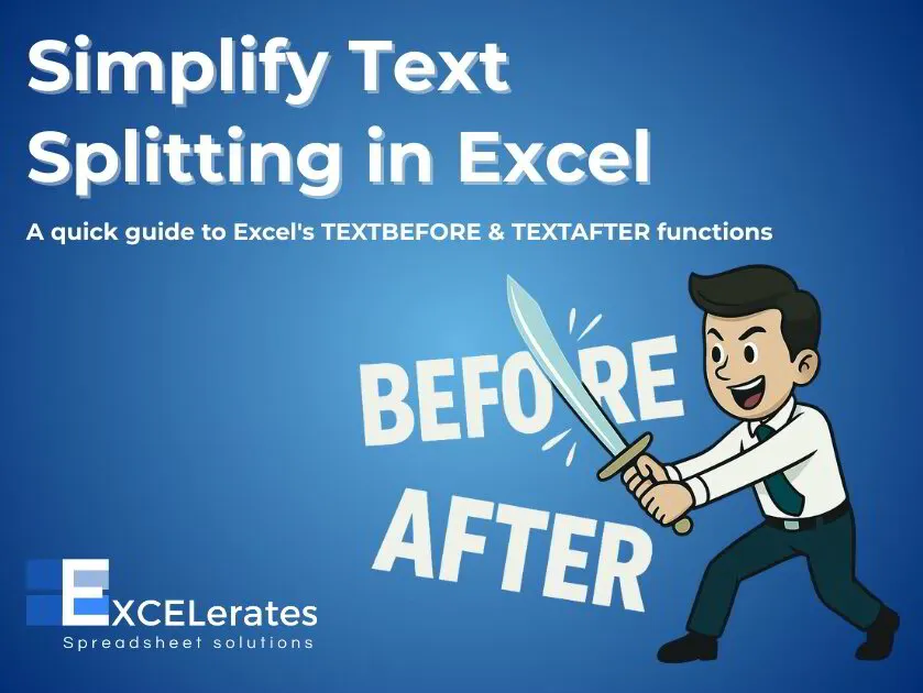 How to Use TEXTBEFORE and TEXTAFTER in Excel (Simple Guide)