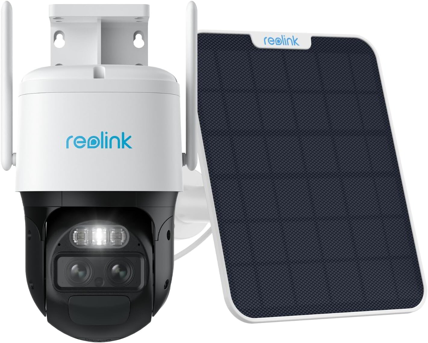 Instacam Reolink Trackmix LTE & Solar Panel Combo - BATTERY 4K 8MP Dual Lens Sim Card Camera