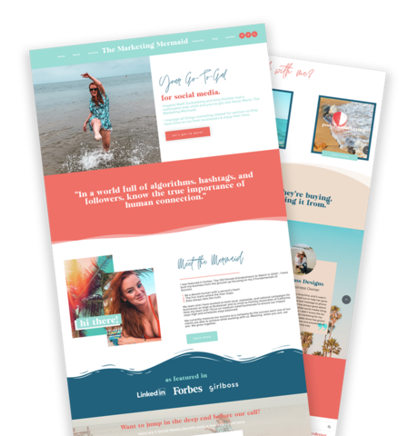 Sarah Website Template For Service-Based Businesses