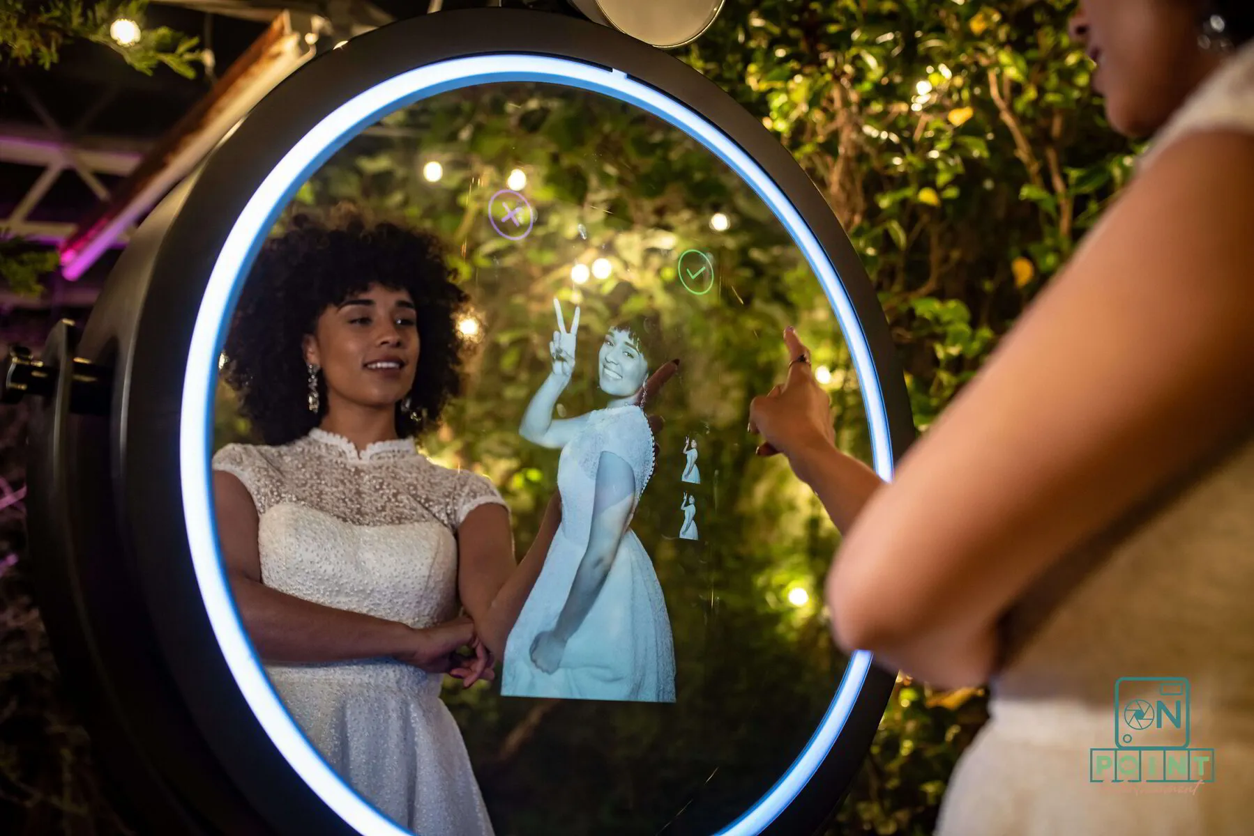 Mirror Photo Booth Rental in Michigan | On Point Entertainment