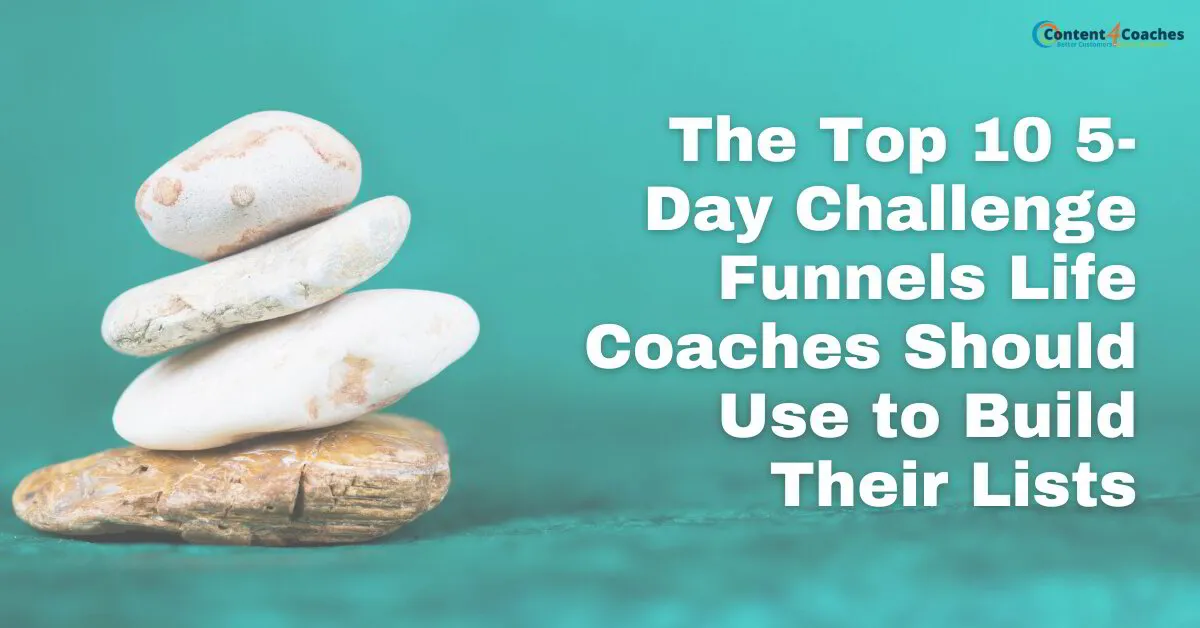 The Top 10 5-Day Challenge Funnels Life Coaches Should Use to Build ...