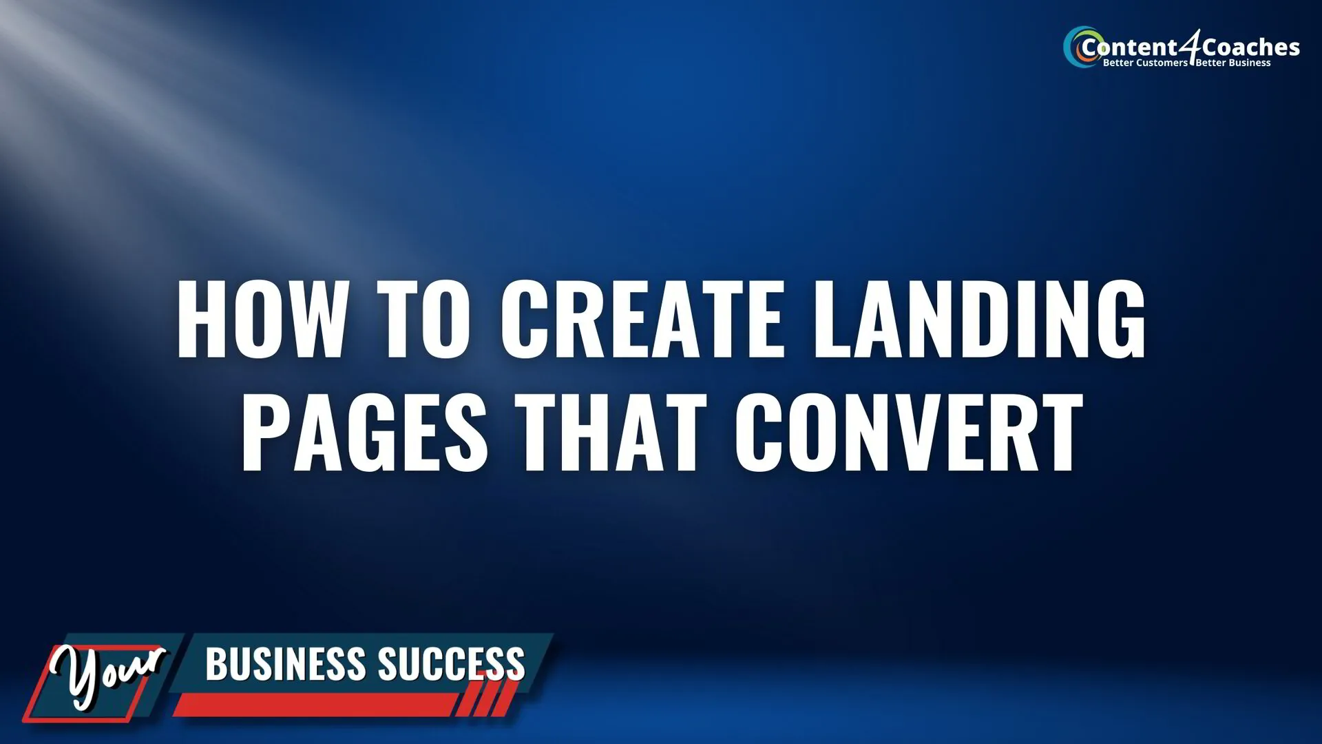 How to Create Landing Pages That Convert