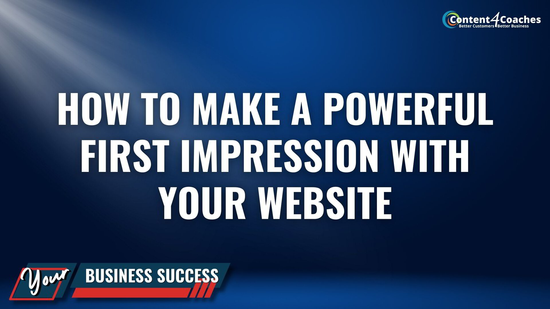 How to Make a Strong First Impression with Your Website