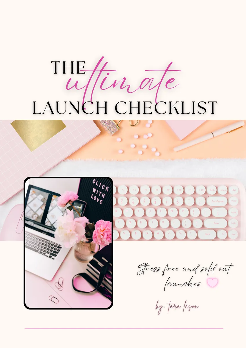 The Ultimate Launch Checklist