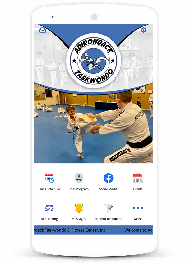 Download Our Mobile App - Adirondack Taekwondo & Fitness Center, Inc.