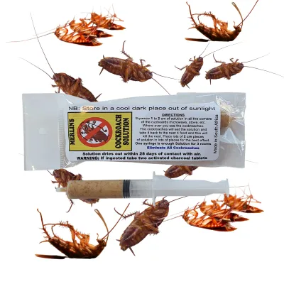 Merlin's Cockroach Solution - Single Syringe only R80 per application