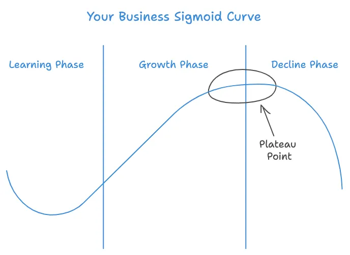 Growing Pains: Avoid Growing Too Quickly with the Sigmoid Curve