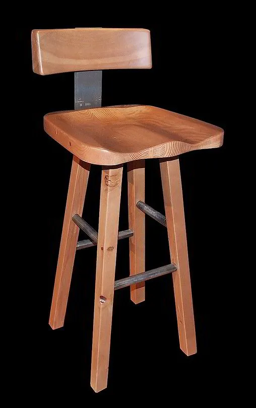 Modern reclaimed Loft Chair or Loft Barstool