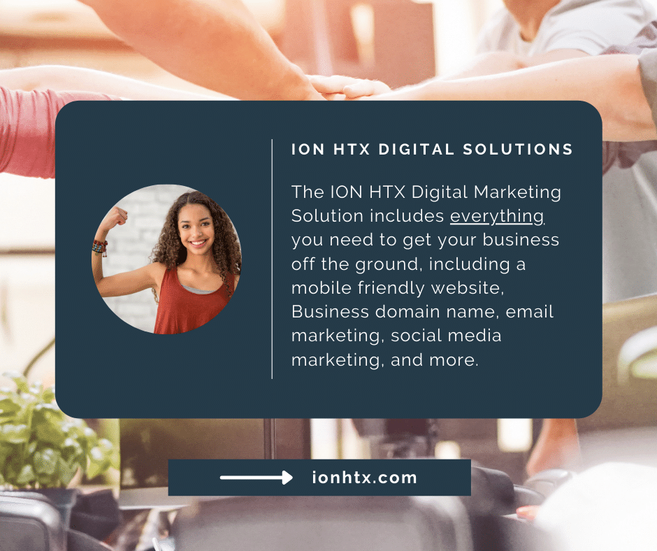 ION HTX Digital Solutions | Website Building Plan Selector