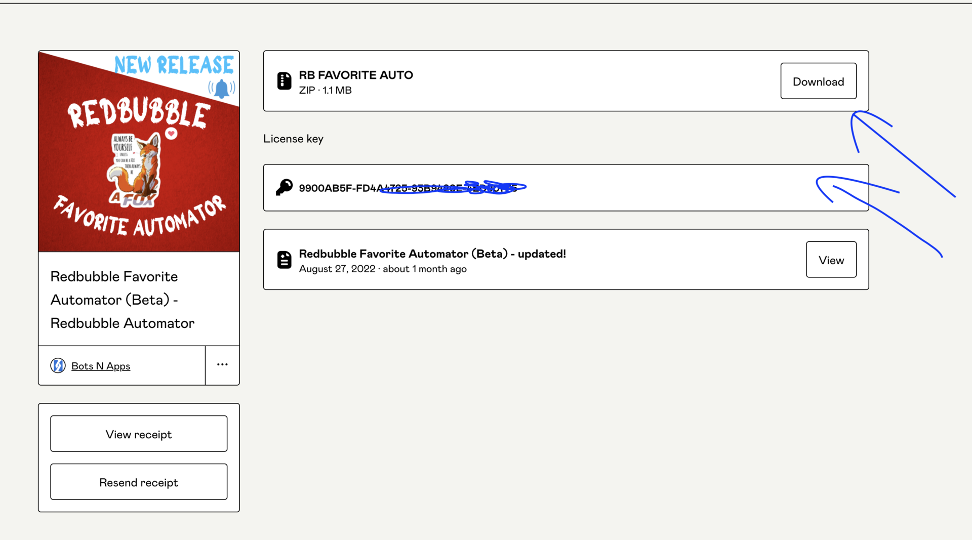 Redbubble Favorite Automation