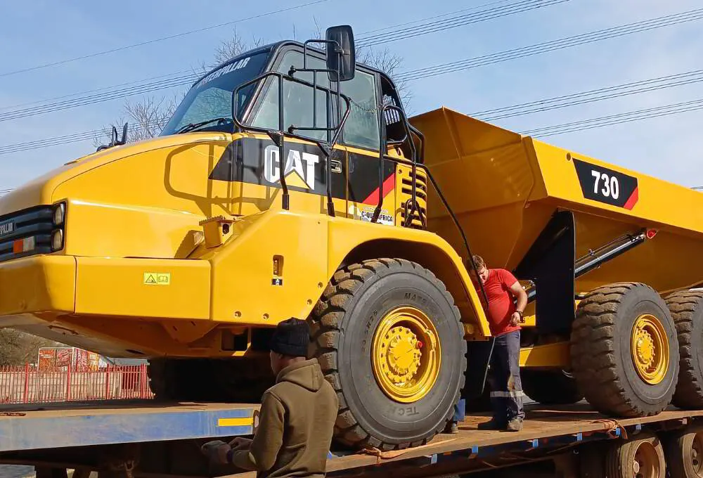 C-Quip Caterpillar 730 ADT Refurbishment