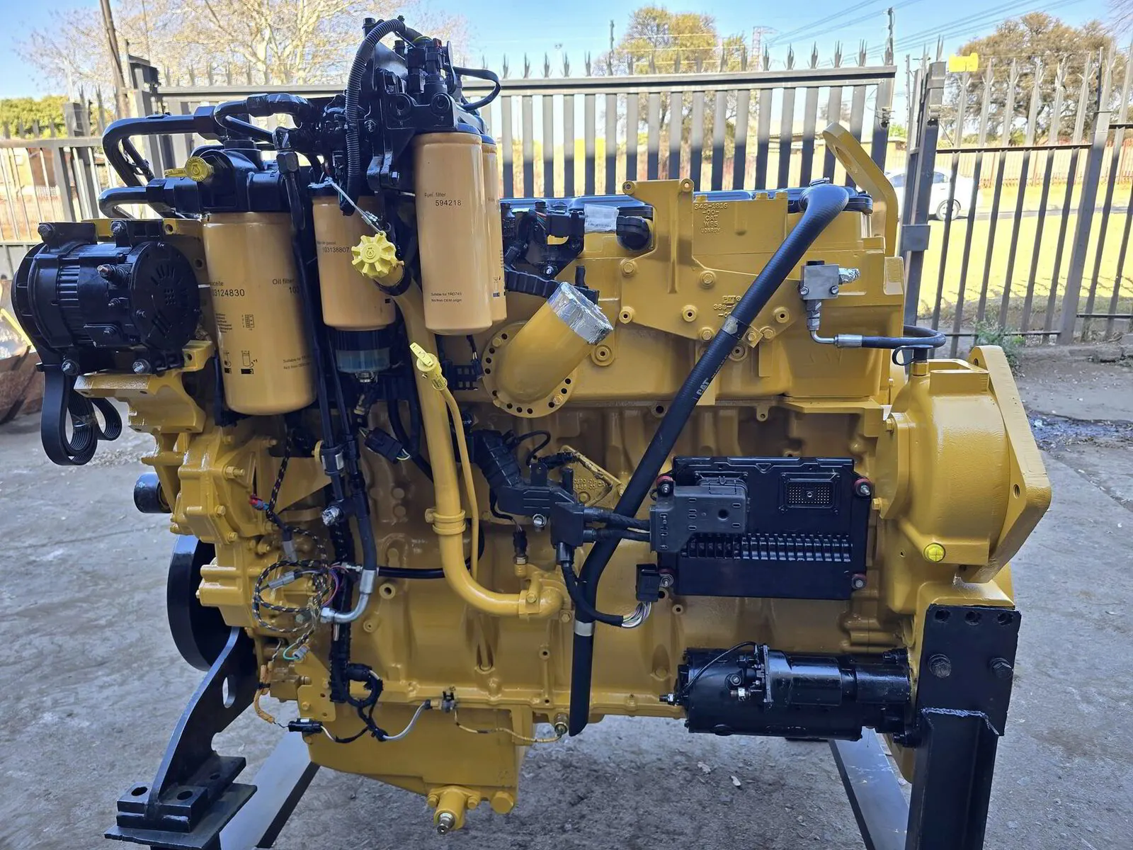 Caterpillar D9T Dozer Engine Rebuild