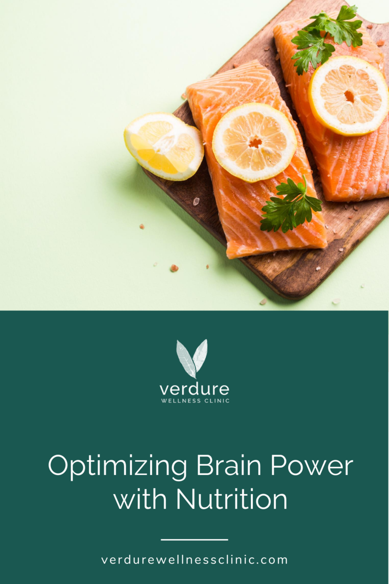 Optimizing Brain Power with Nurition